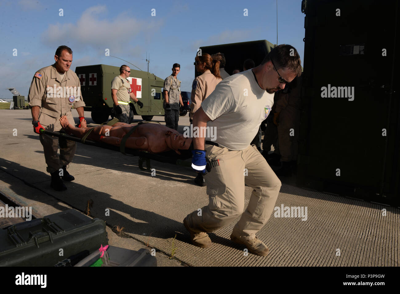 Pete Brierton, left, and Matt Raine, both of the Wisconsin Disaster ...