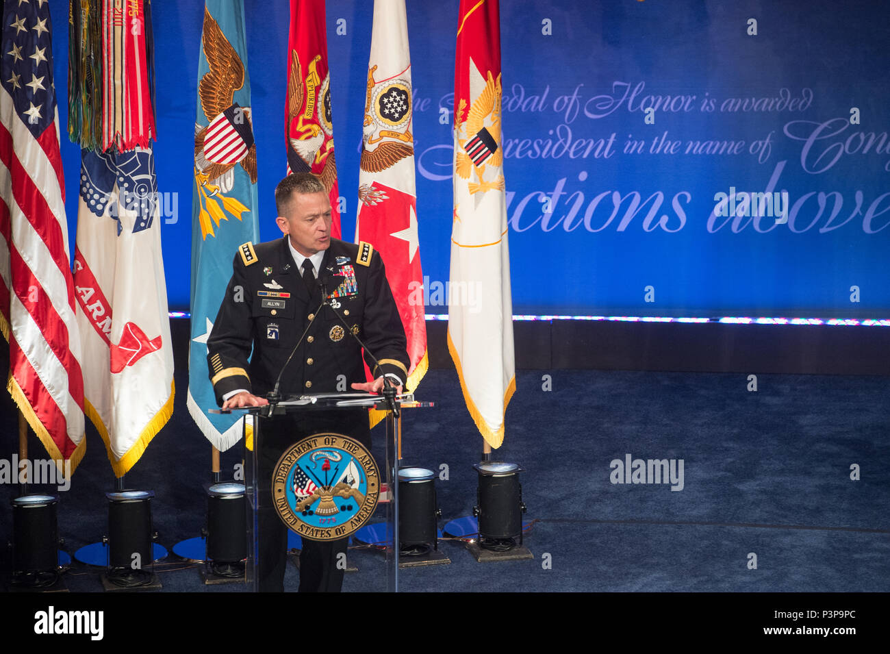 Lt gen daniel b allyn hi-res stock photography and images - Alamy