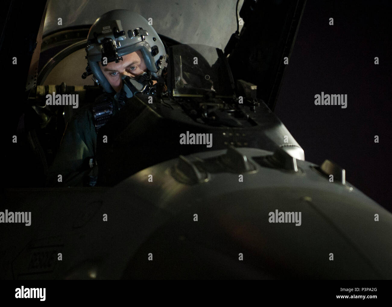 Capt. Matt Bender from the 20th Fighter Squadron, Shaw Air Force Base ...