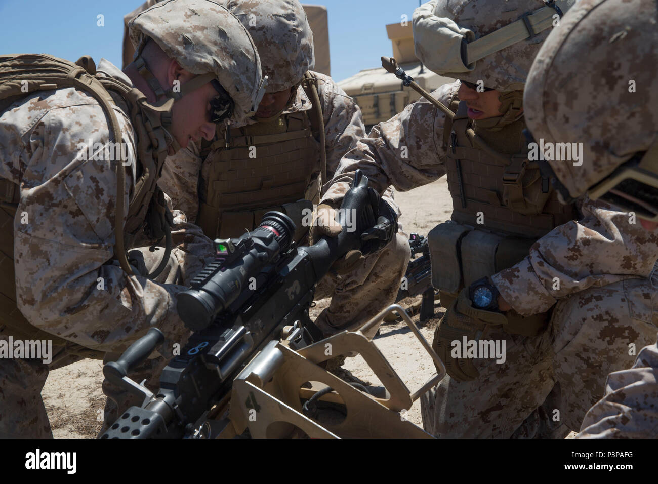Marines from 2nd Battalion, 11th Marine Regiment, 1st Marine Division ...