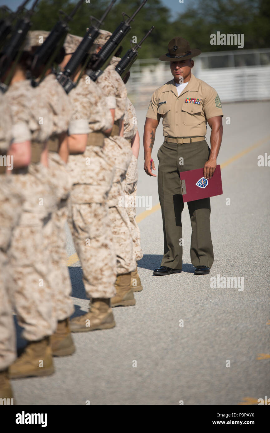Recruits of Platoon 4025, Papa Company, 4th Recruit Training Battalion ...