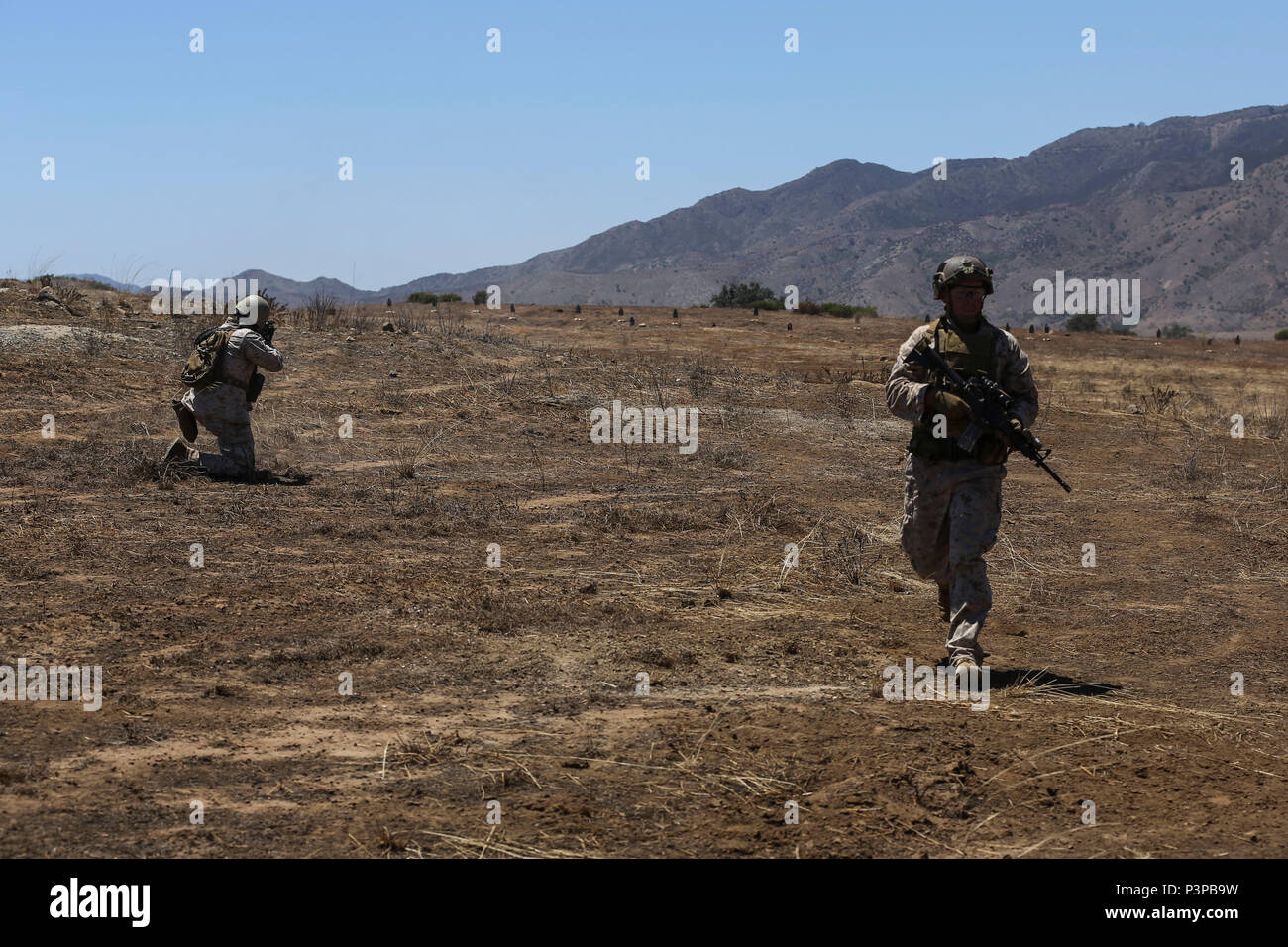 MARINE CORPS BASE CAMP PENDLETON, California (July 18, 2016) — Marines ...