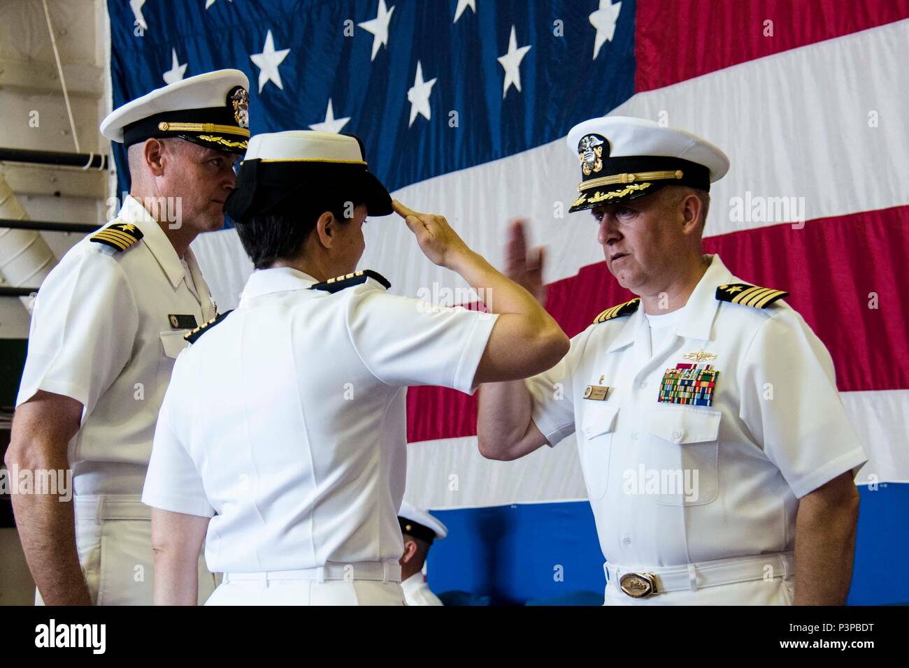 160720-N-JH293-094 SASEBO, Japan (July 20, 2016) Capt. Ed Thompson ...