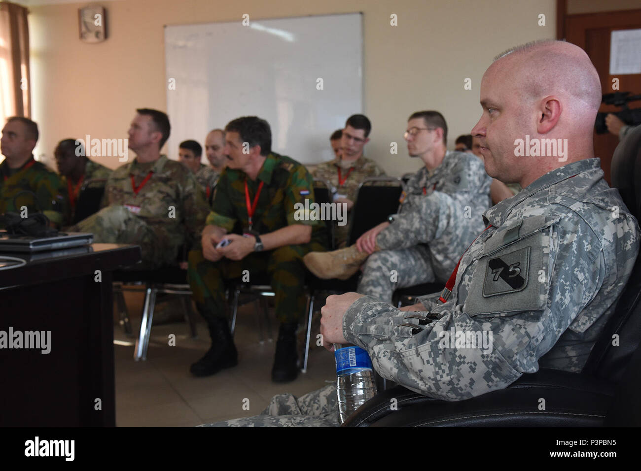 DAR ES SALAAM, Tanzania - U.S. Army Lt. Col. Andrew Rish, 75th Training ...