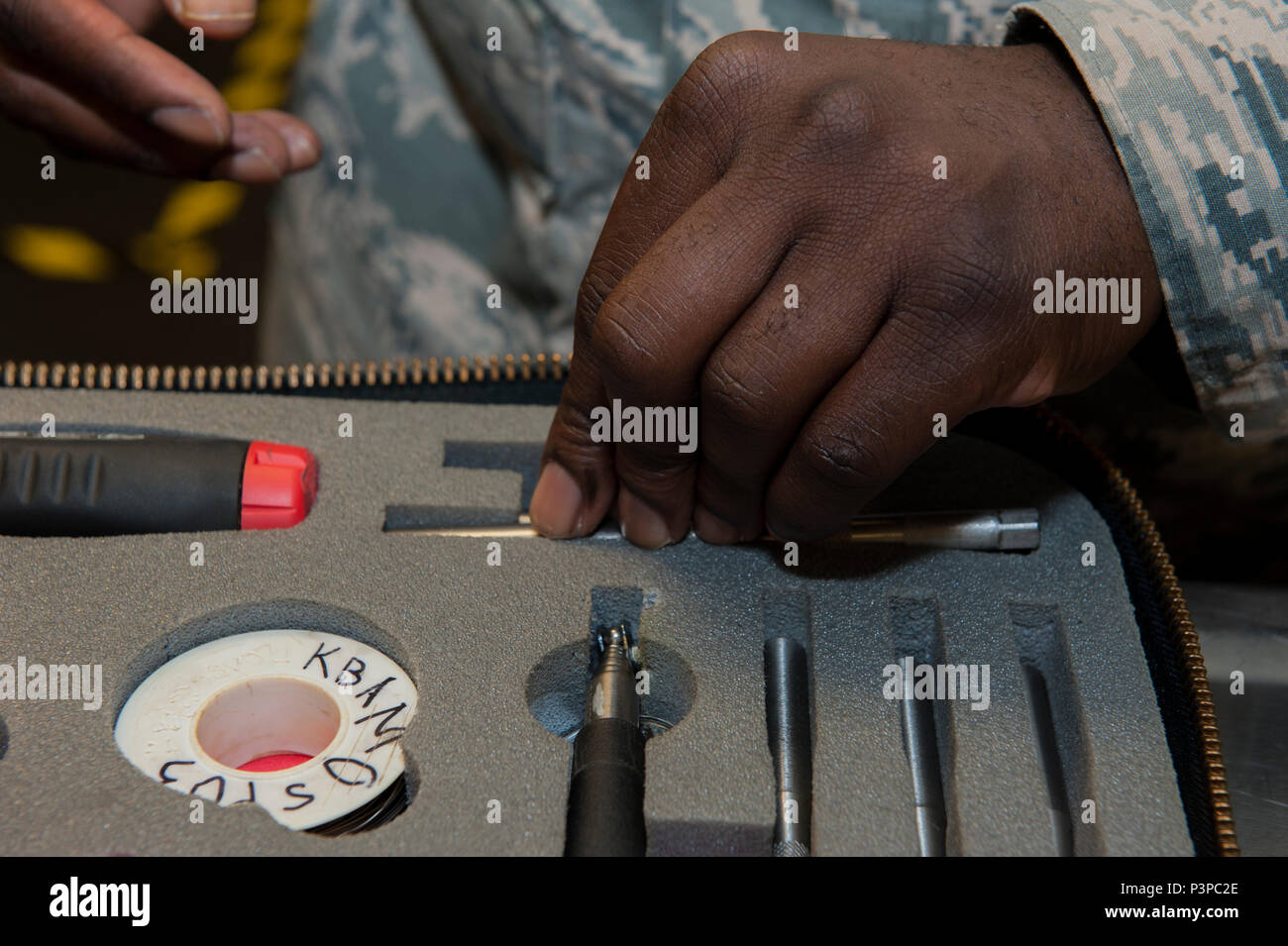 U.S. Air Force Tech. Sgt. Steven Lawrence, 733rd Air Mobility Squadron ...