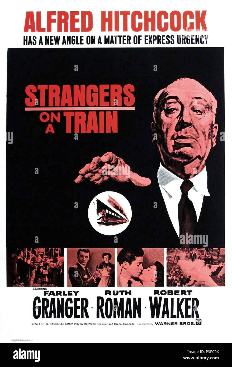 Original Film Title: STRANGERS ON A TRAIN. English Title: STRANGERS ON A TRAIN. Film Director ...
