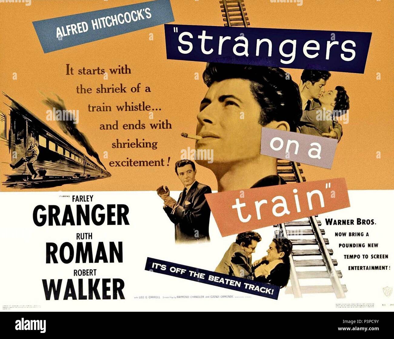 Original Film Title: STRANGERS ON A TRAIN. English Title: STRANGERS ON ...