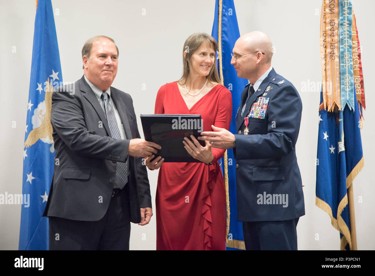 Col. Tommy Hull (ret.) and Col. Michael Manion, former 403rd Wing ...