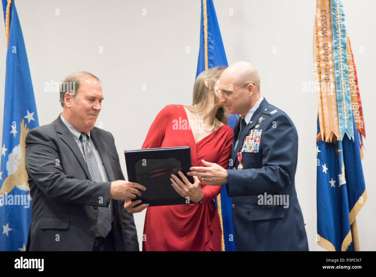 Col. Tommy Hull (ret.) and Col. Michael Manion, former 403rd Wing ...