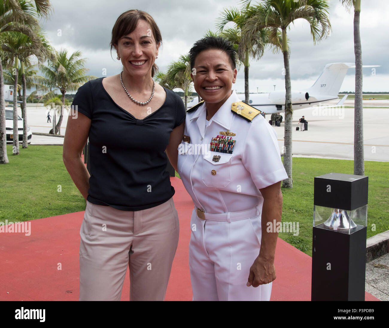 ANDERSEN AIR FORCE BASE (July 21, 2016) – Rear Adm. Bette Bolivar ...