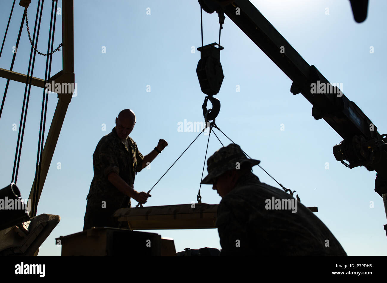 At the Romanian Land Forces Combat Training Center in Cincu, soldiers ...