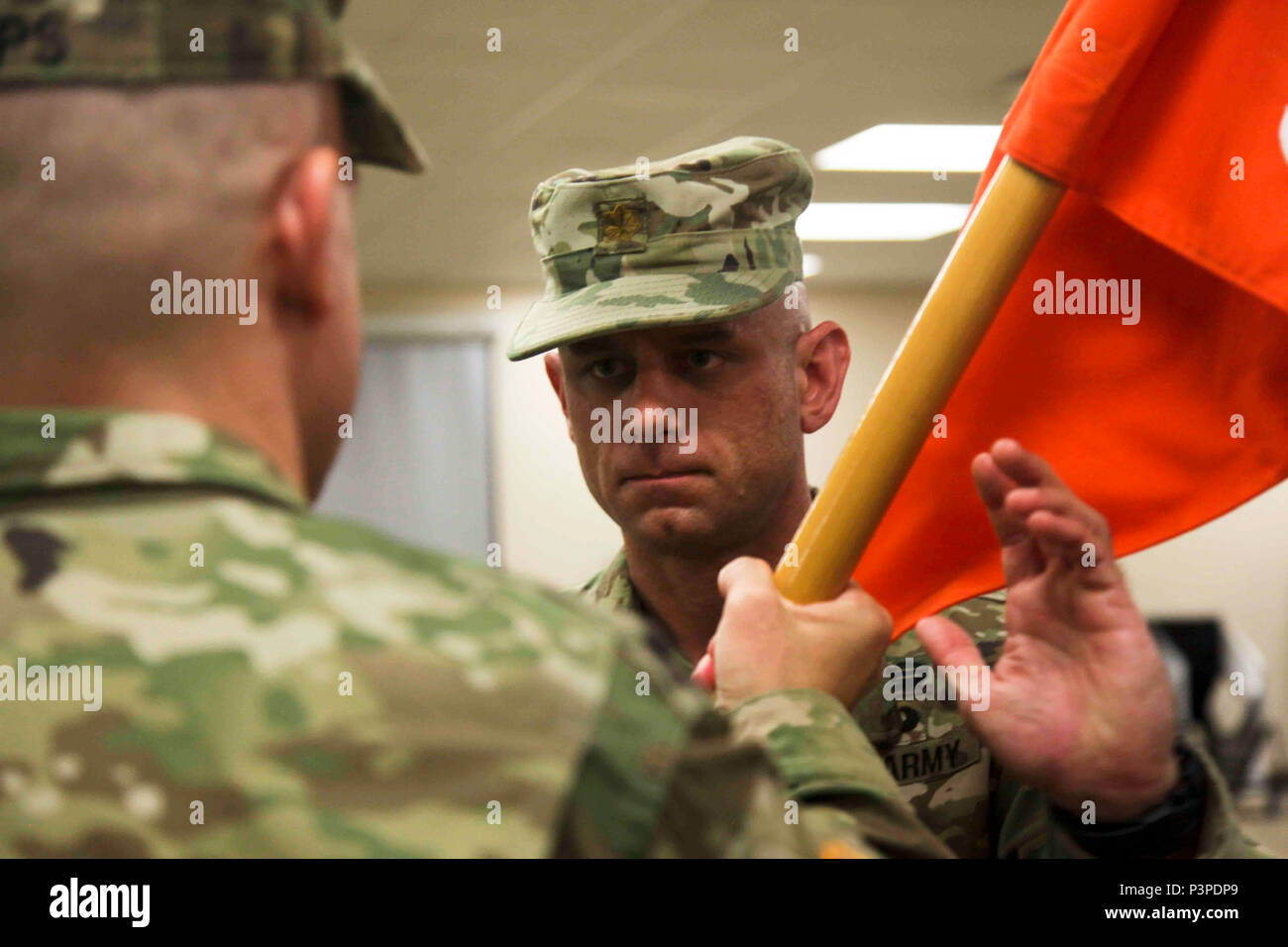 U.S. Army Col. John Phillips, incoming to the 335th Signal Command ...