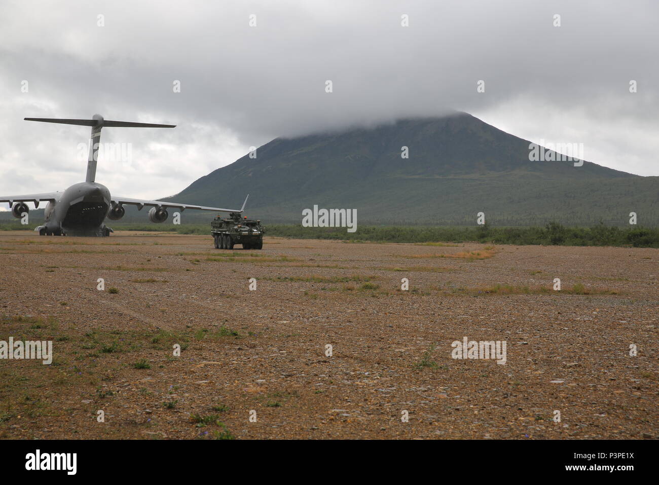U.S. Army Soldiers and Stryker vehicles assigned to U.S. Army Alaska's ...
