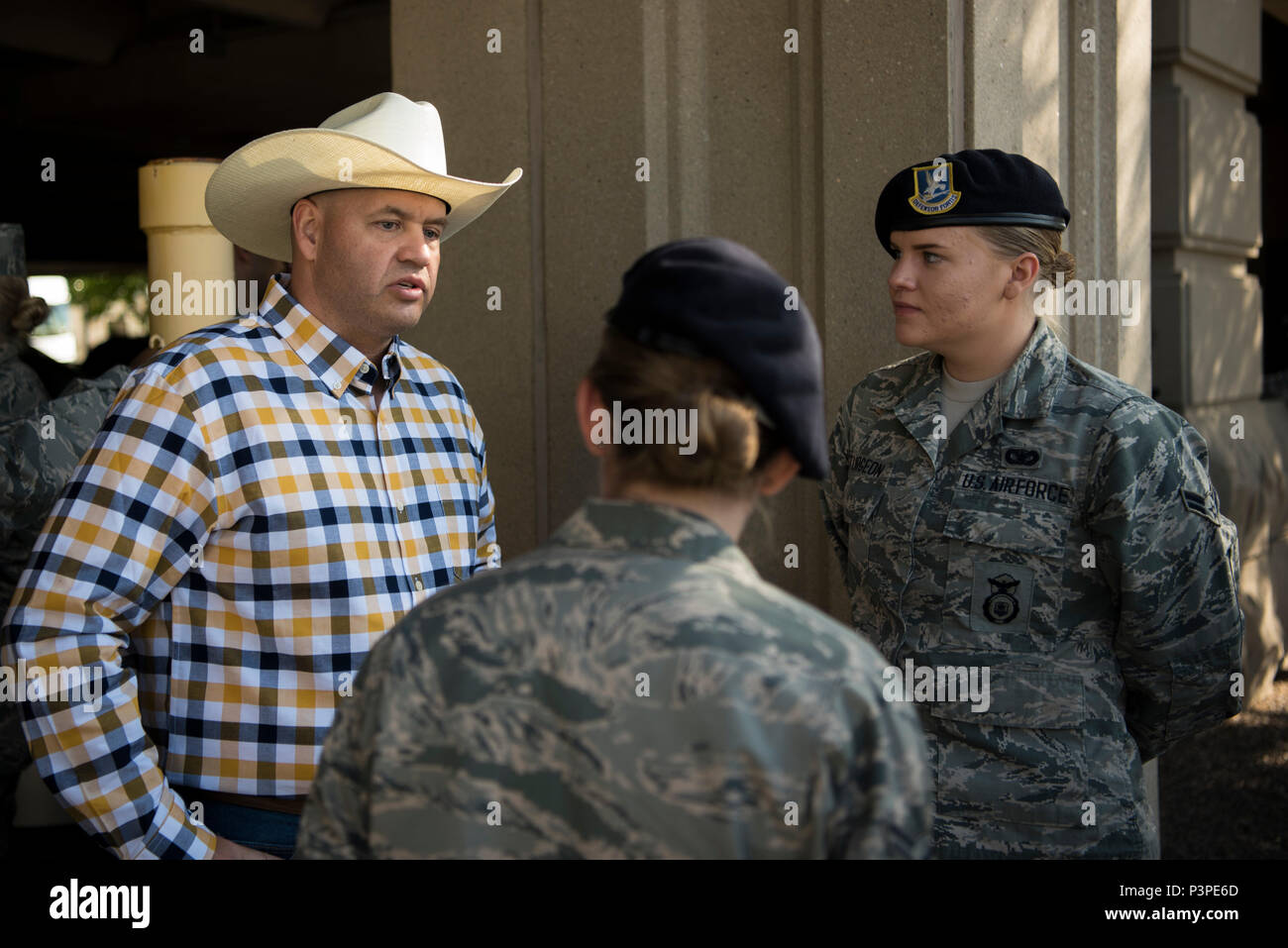 Chief Master Sgt. Jeffery Steagall, 90th Missile Wing command chief ...