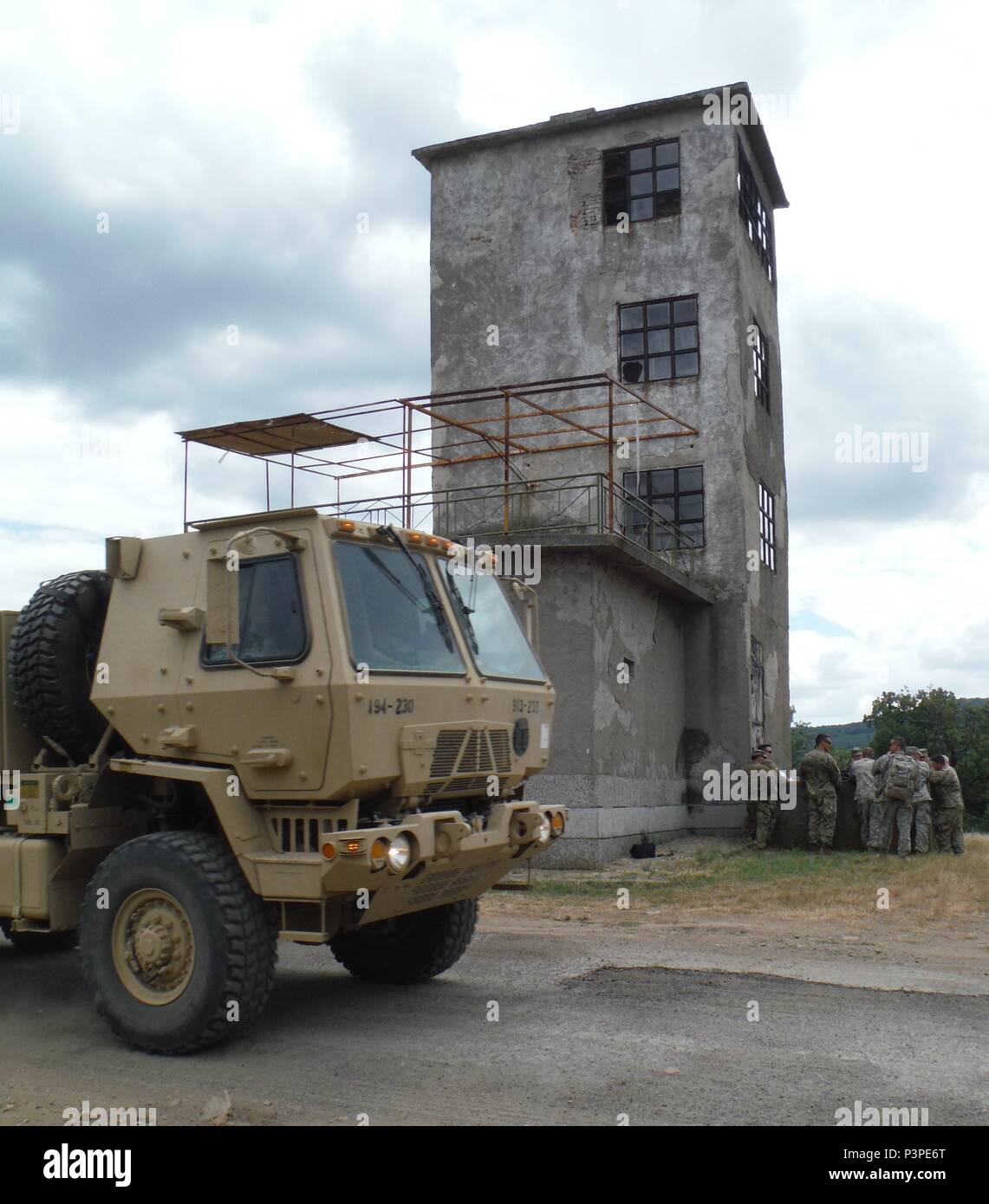 Members of the 841st Engineer Battalion, U.S. Army Reserve, conduct a ...