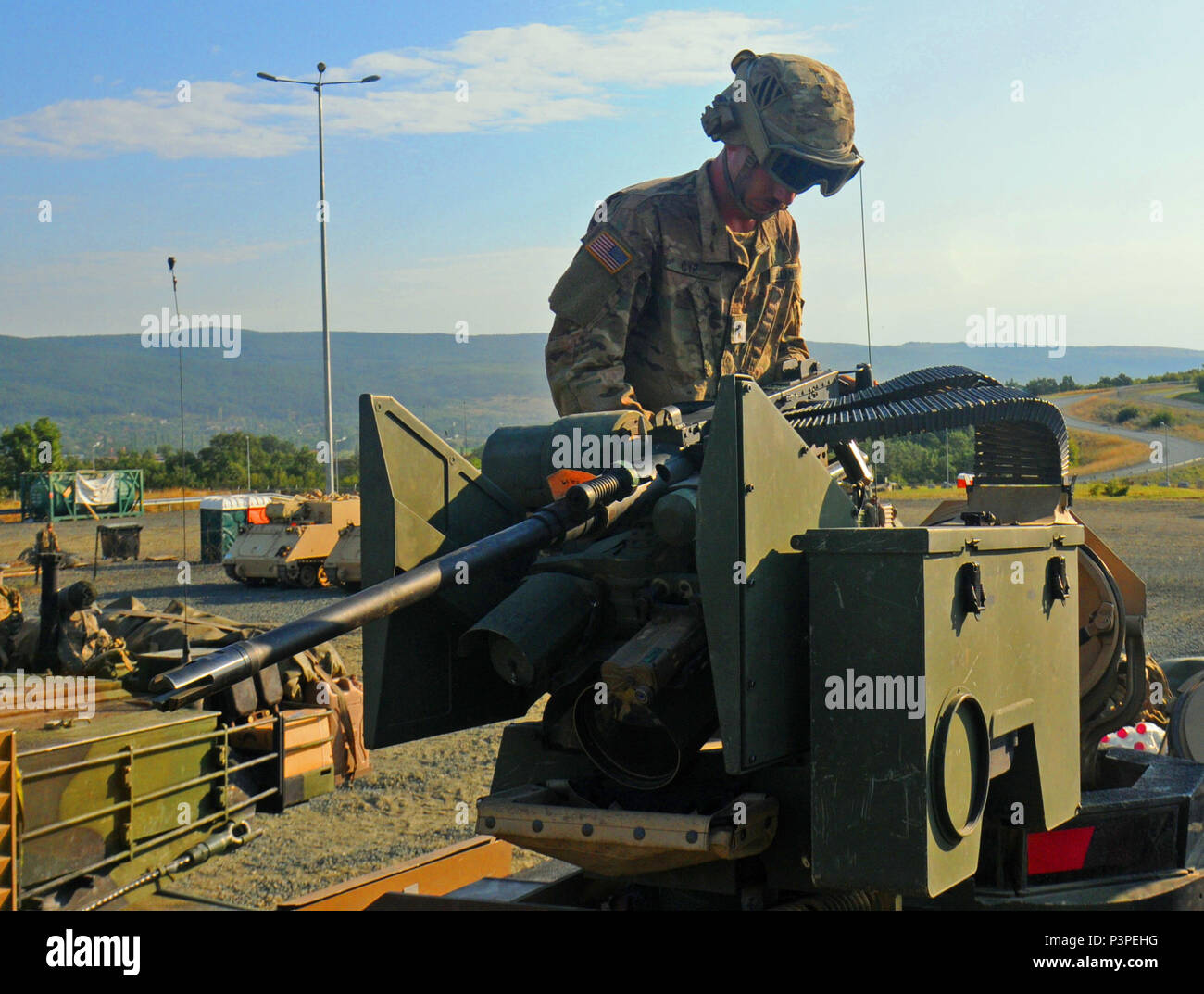 50 caliber machine gun mounts hi-res stock photography and images - Alamy