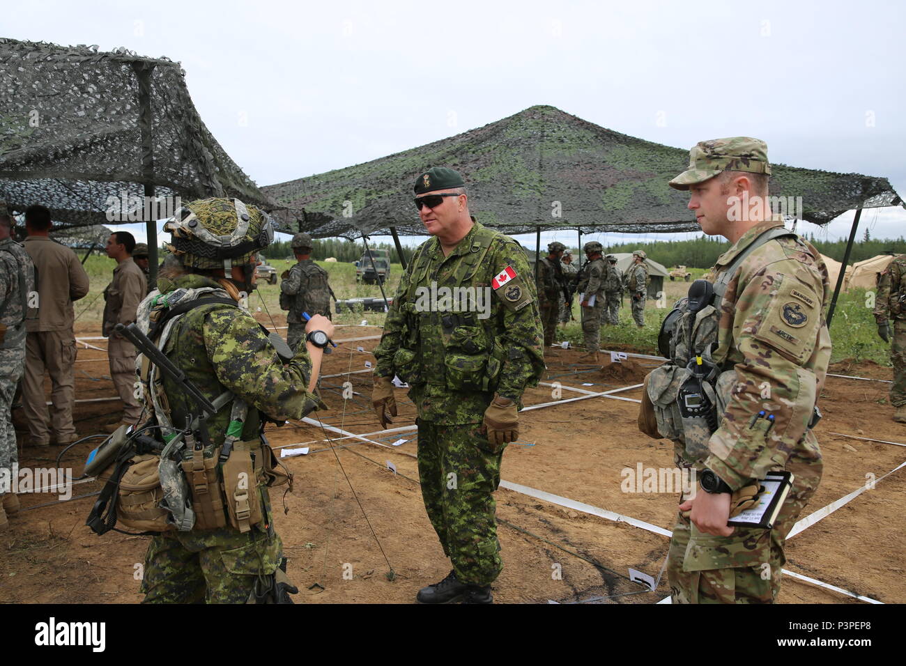 Canadian Army Col. Martin Frank, the Deputy Commander-Operations for U ...