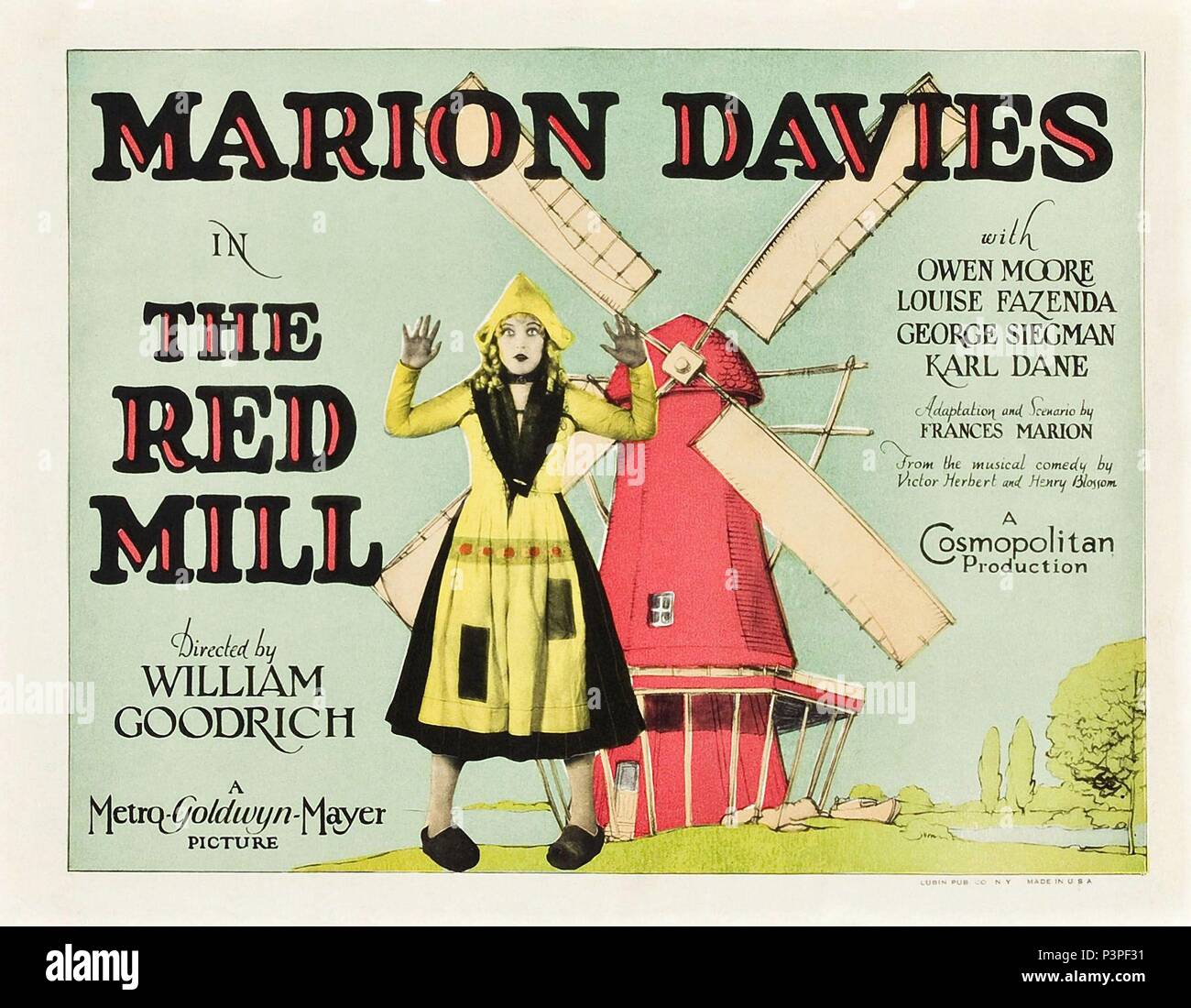 Original Film Title: THE RED MILL. English Title: THE RED MILL. Film Director: ROSCOE "FATTY ...