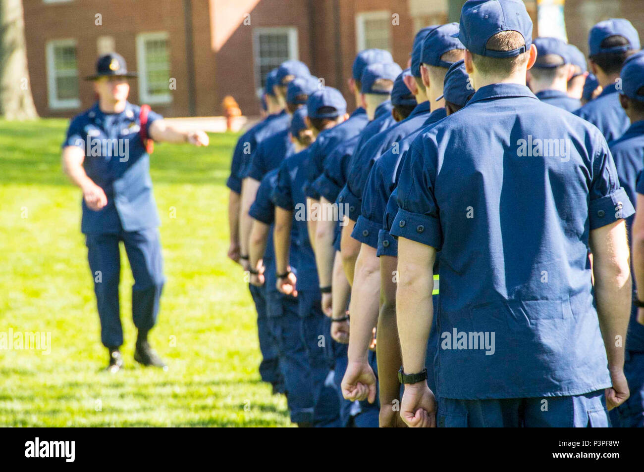 U s coast guard company commanders hi-res stock photography and images ...