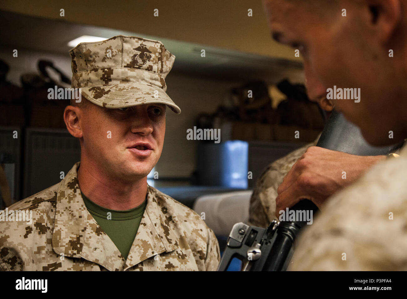 Candidates with Charlie Company, Officer Candidate School (OCS), are ...