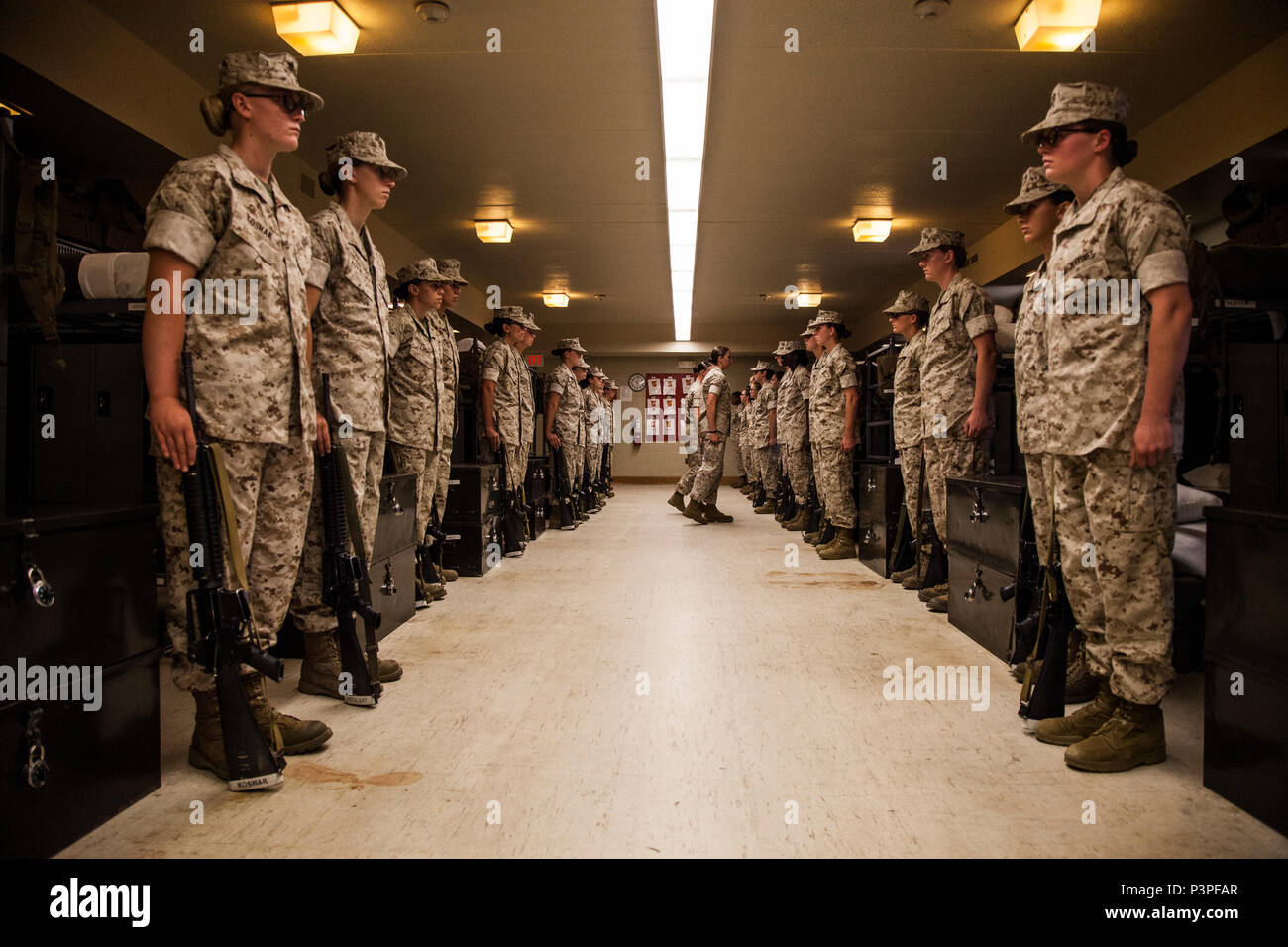 Candidates with Charlie Company, Officer Candidate School (OCS), are ...