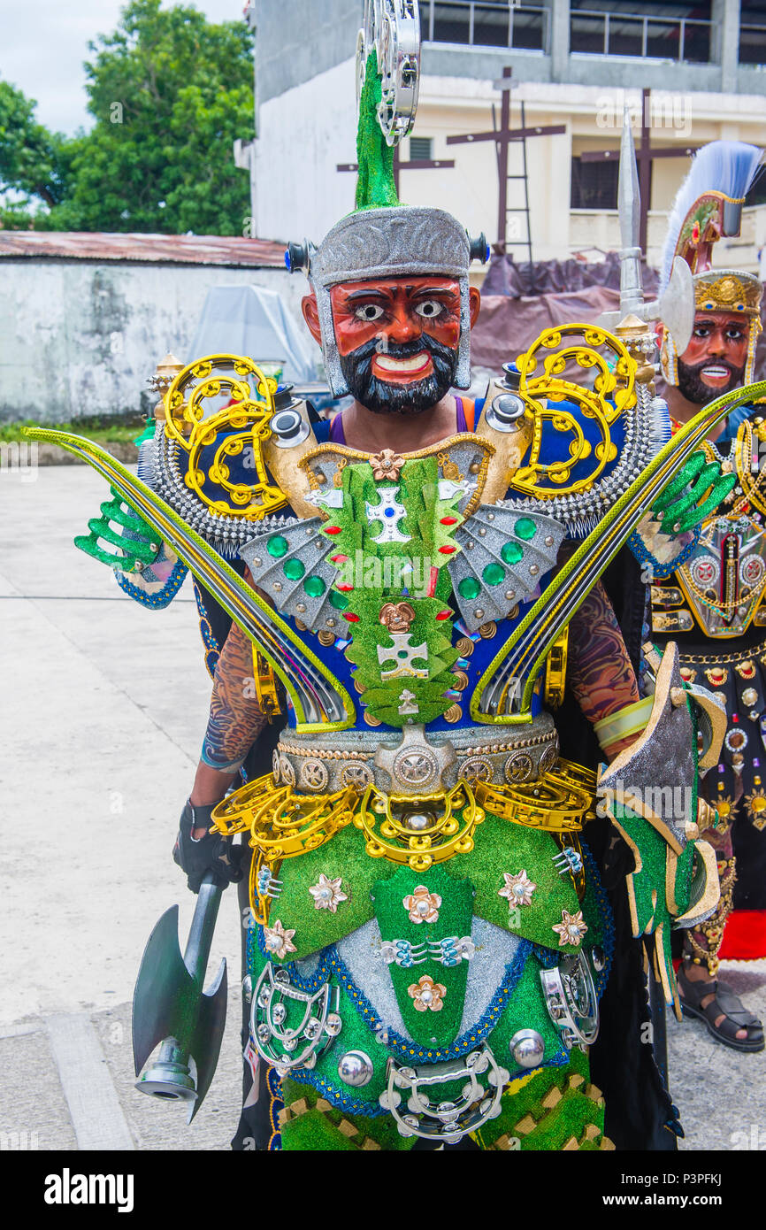 Participant in the Moriones festival in Boac Marinduque island the ...