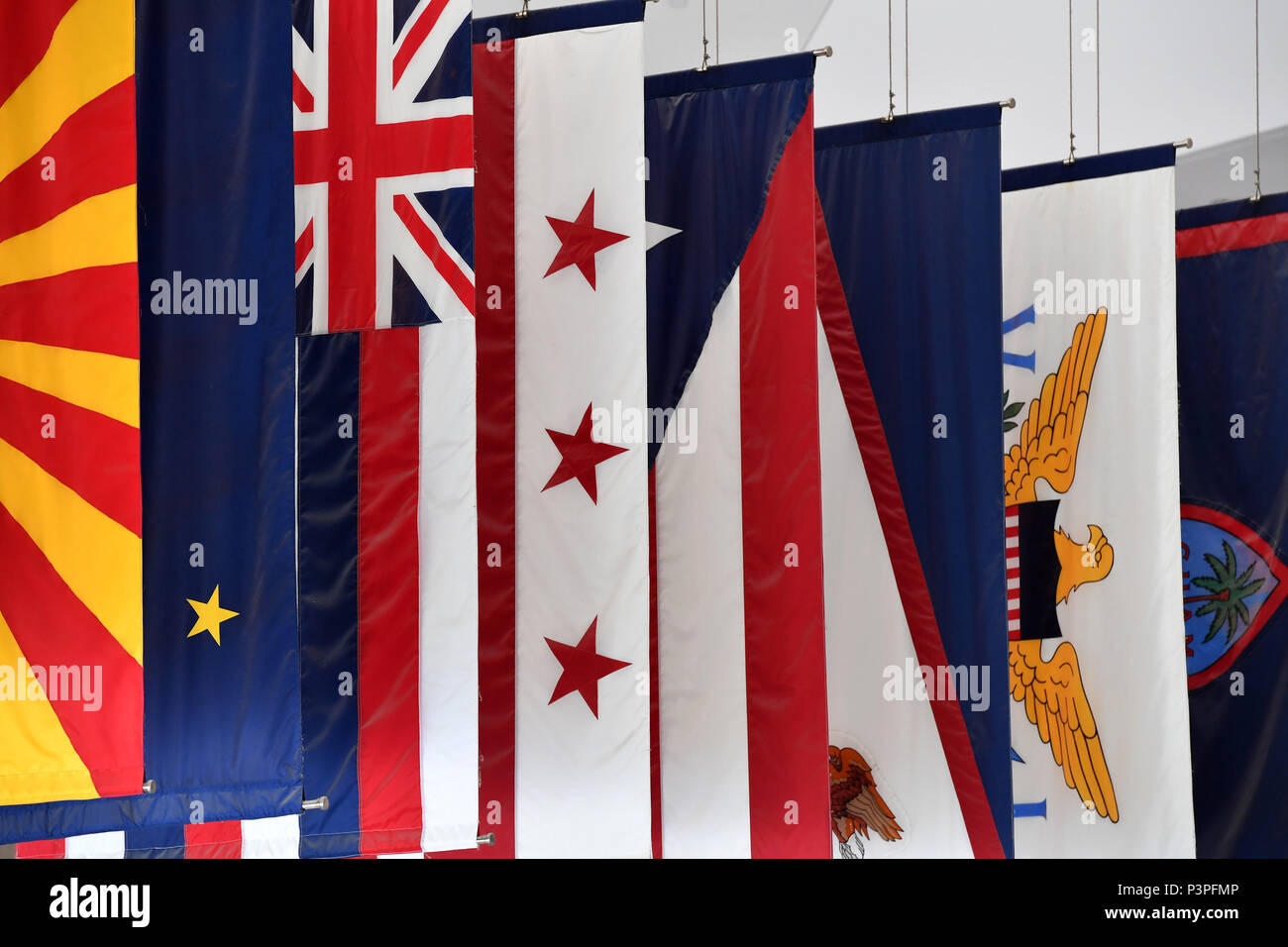 confederata usa state different flags Stock Photo - Alamy
