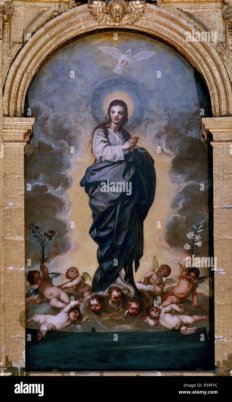 VIRGEN INMACULADA EN LA CAPILLA MAYOR, 1662/63, 450x250. Author: Alonso ...