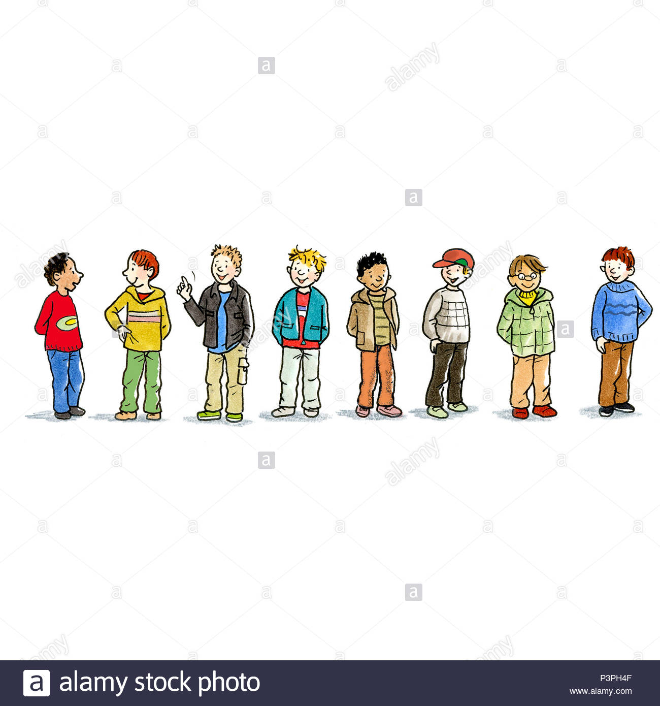 Children Queue Class Stock Photos & Children Queue Class Stock Images ...