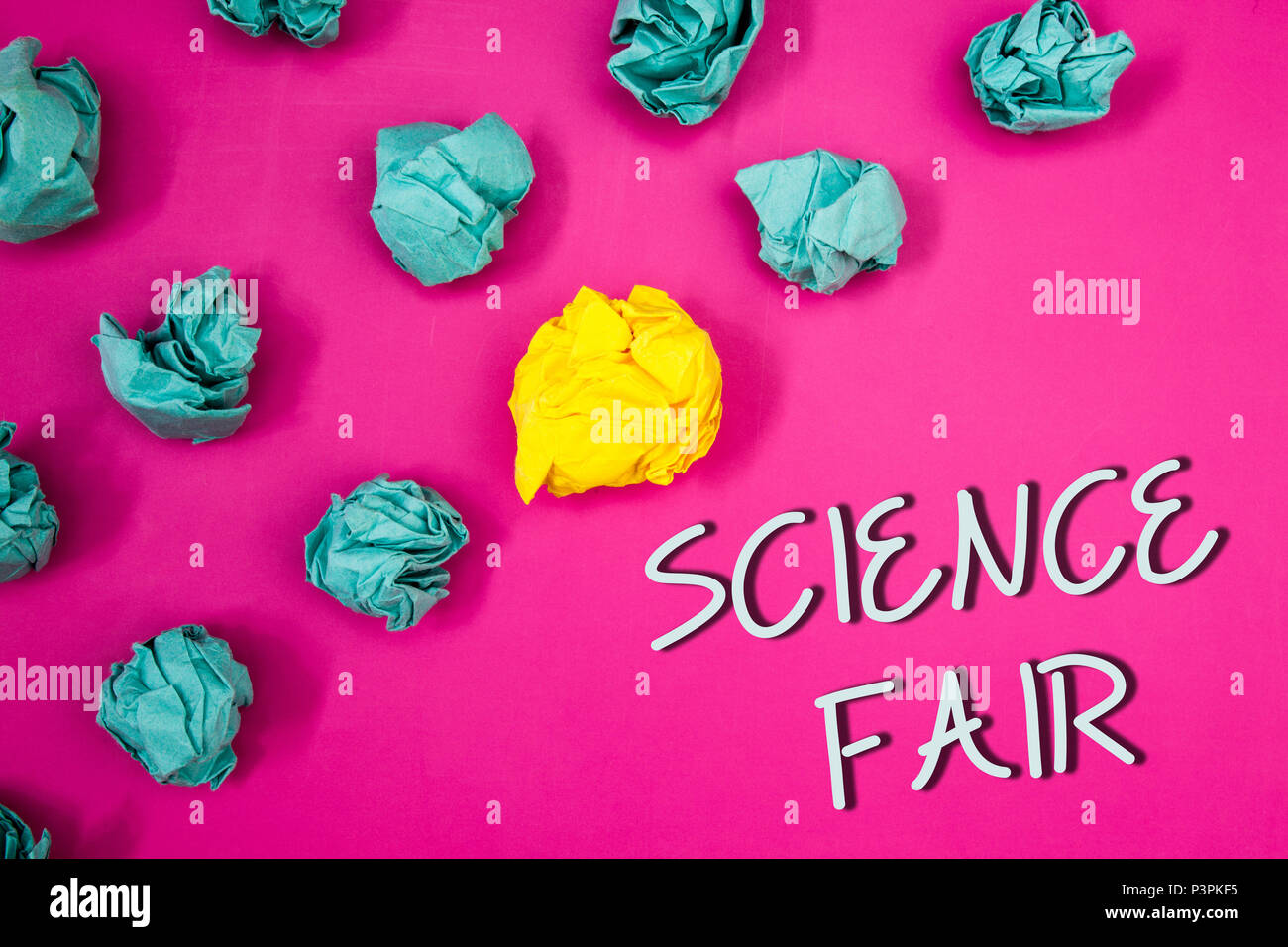 Science fair contestants hi-res stock photography and images - Alamy
