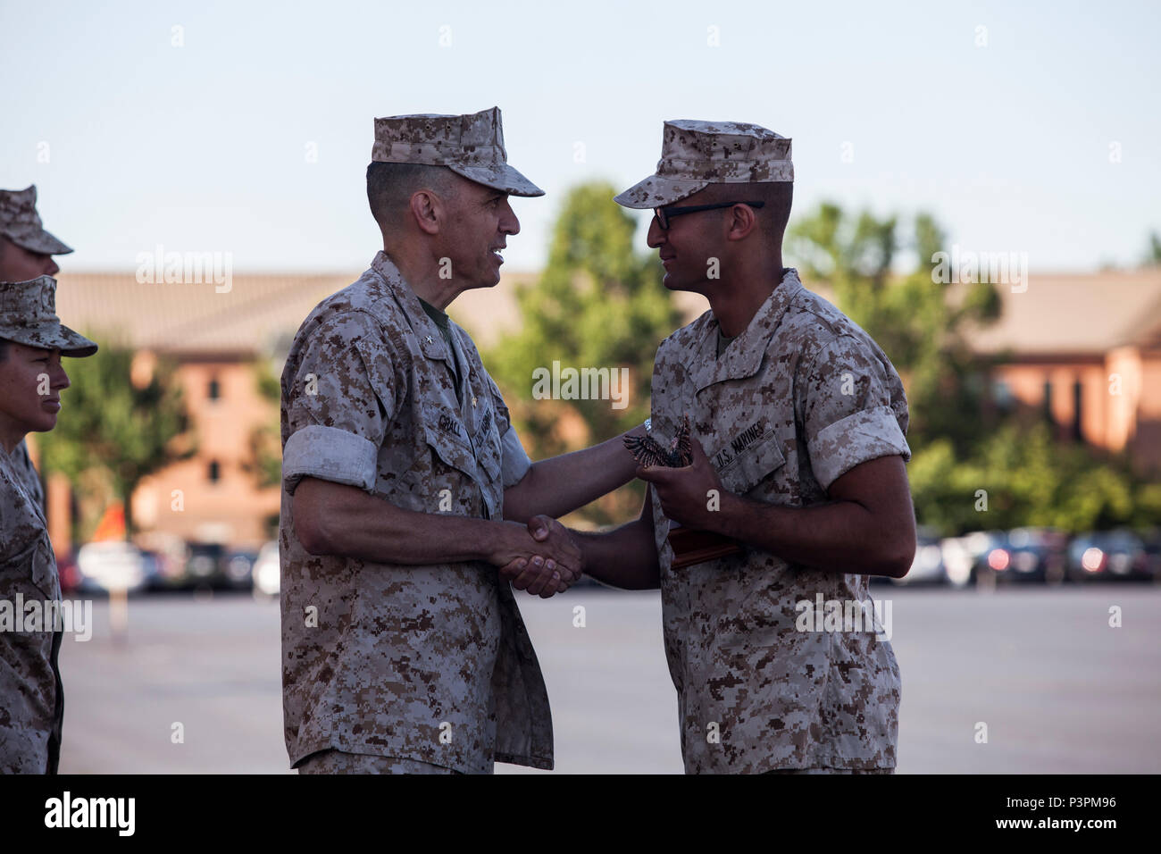 U.S. Marine Corps Brig. Gen. Dennis A. Crall, director of Command ...