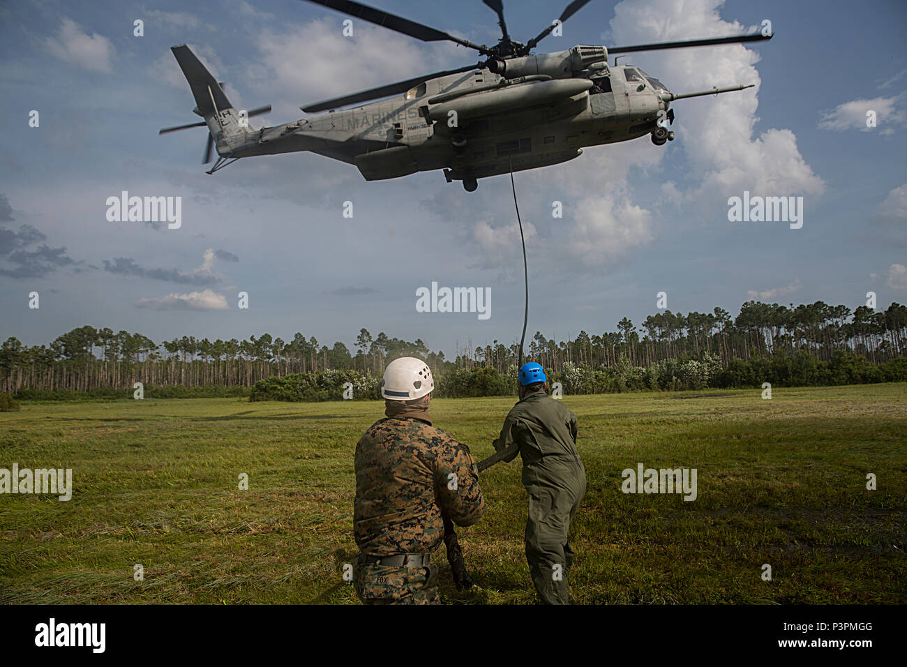 Marine instructors with Expeditionary Operations Training Group ...