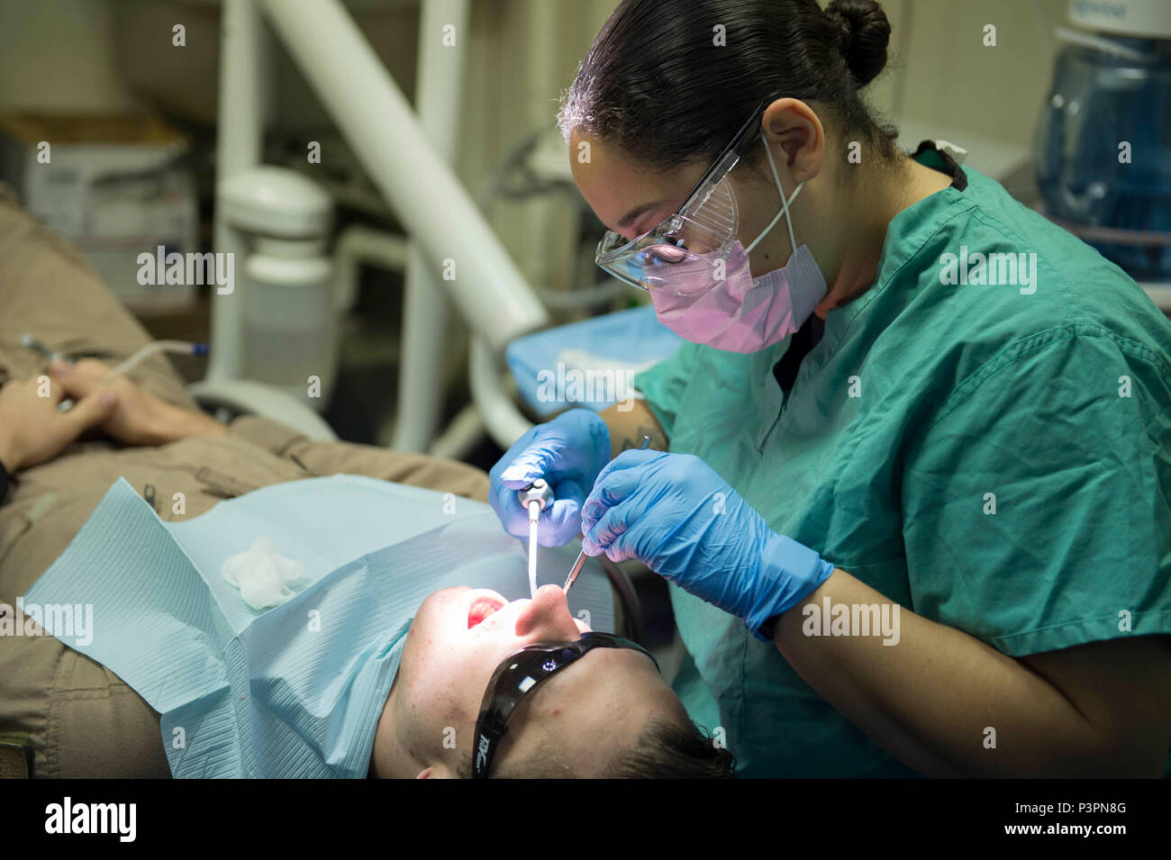 160722-N-KR961-002 ARABIAN SEA (July 22, 2016) Hospital Corpsman 3rd ...