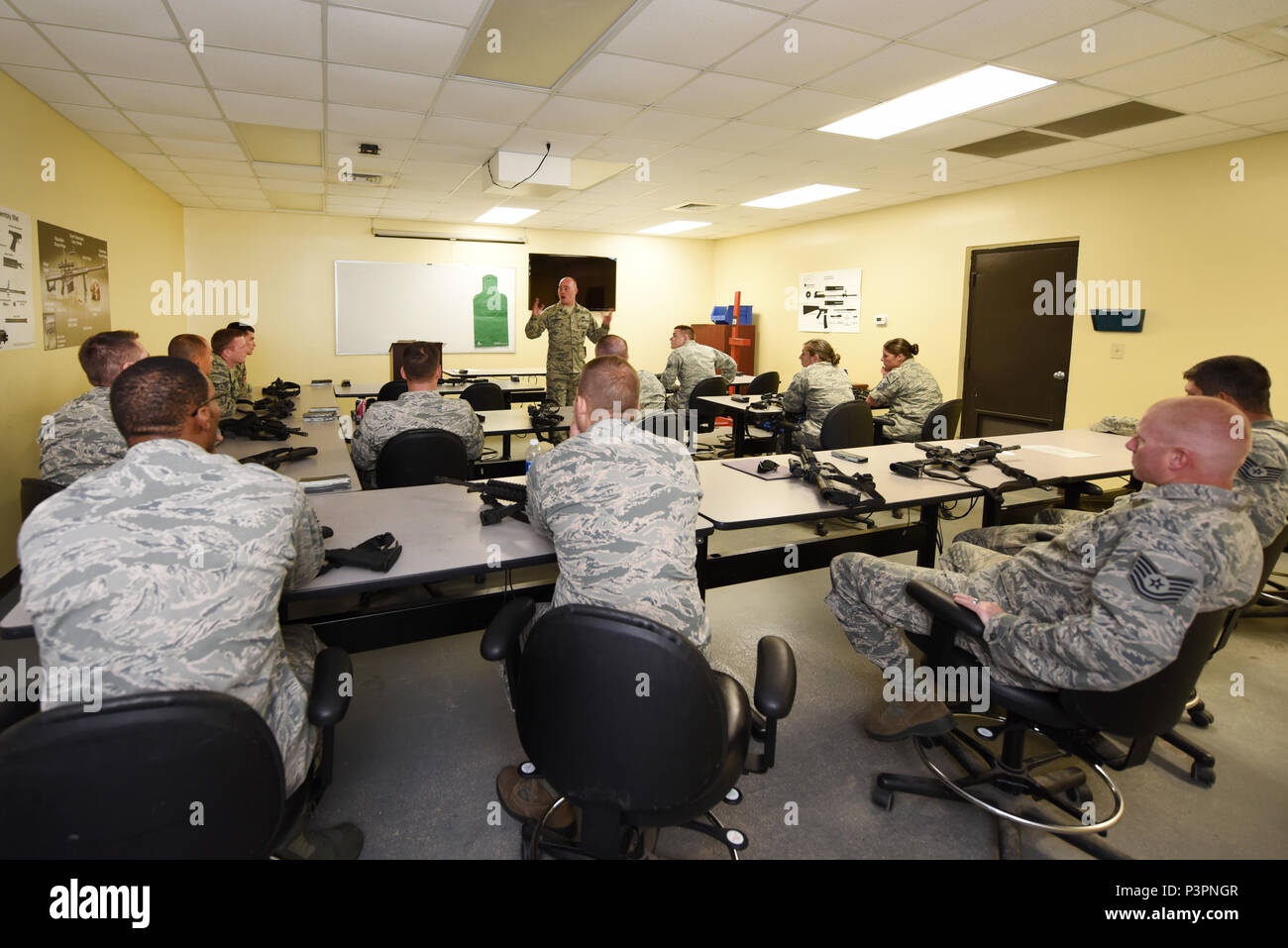 Staff Sgt. James Campbell, 4th Security Forces Squadron Combat Arms Training and Maintenance ...