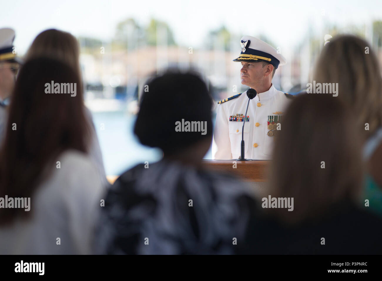 Capt. James Passarelli relieves Capt. Robert Hendrickson as commanding ...