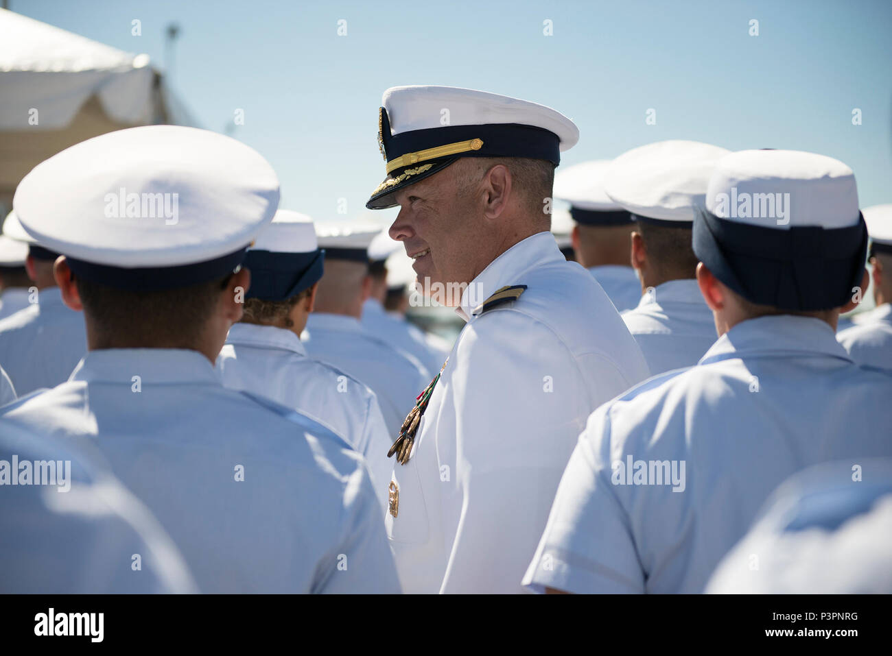 Capt. James Passarelli relieves Capt. Robert Hendrickson as commanding ...