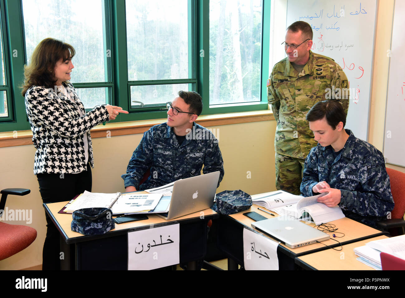 Col. Greg Ebner, head of the Department of Foreign Languages at the U.S ...