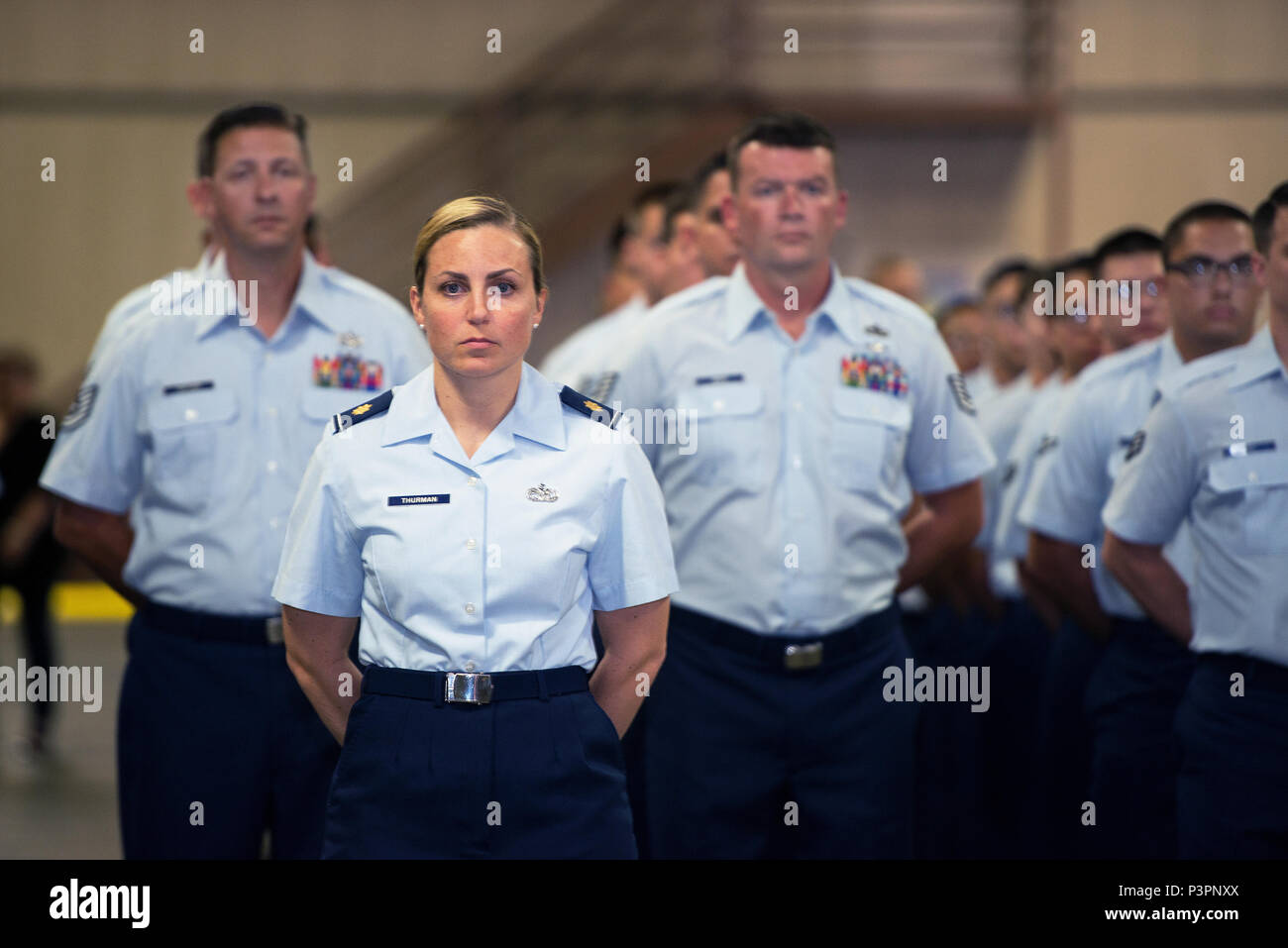 U.S. Air Force Maj. Melissa Thurman, Operations Officer, 60th Aerial ...