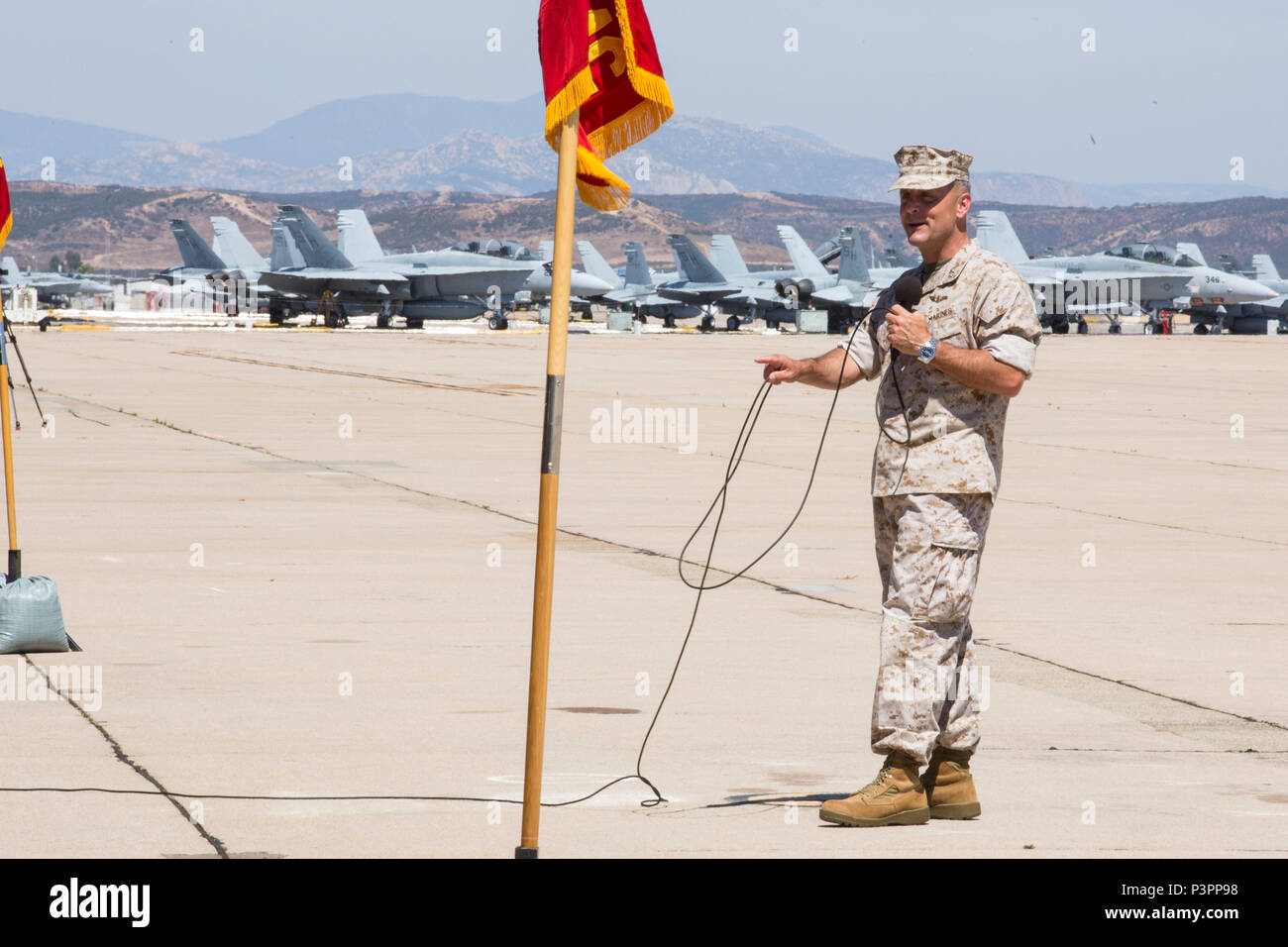 Maj. Gen. Michael Rocco, outgoing commanding officer of 3rd Marine ...