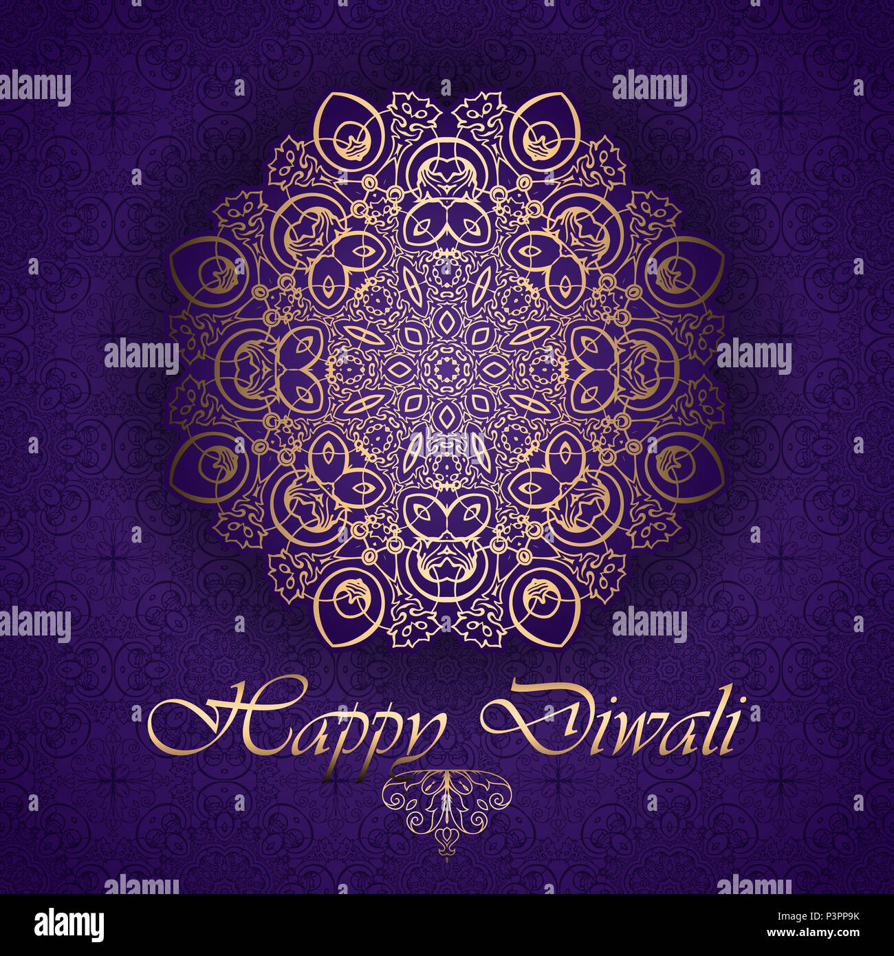 Decorative background dor Diwali celebration Stock Photo - Alamy