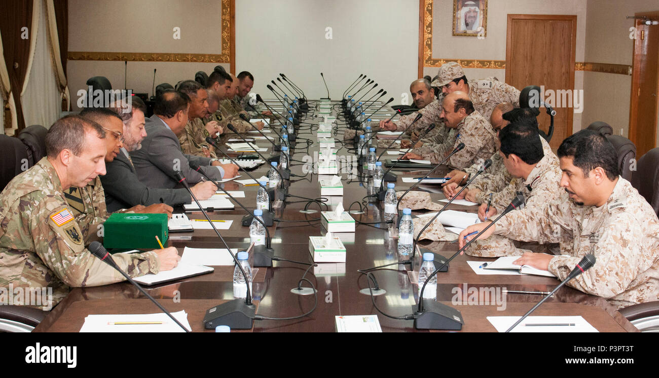 Military Round Table Meeting