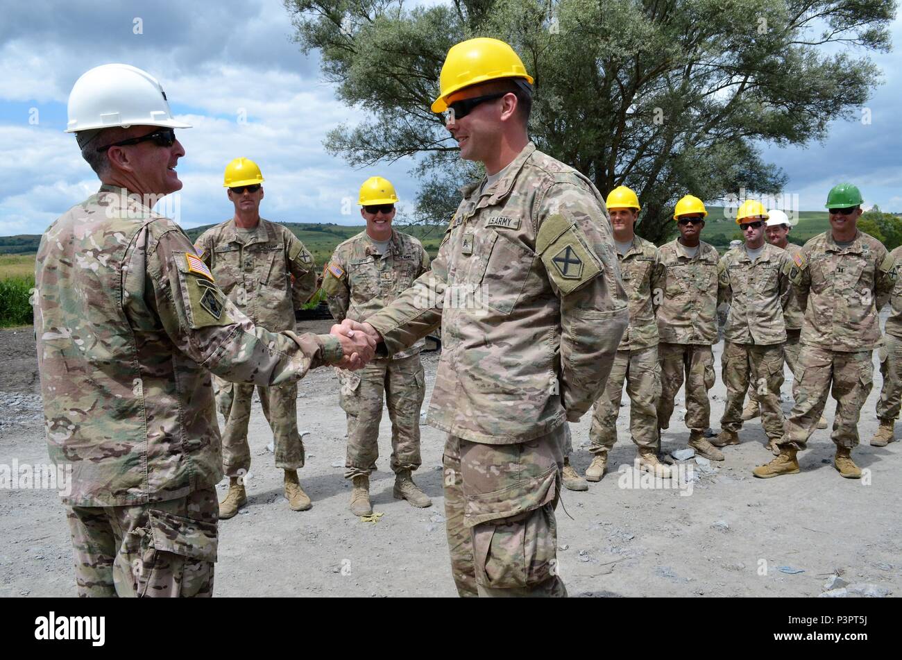 Col. Robey Brantley, 194th Engineer Brigade Forward Commander, Duration ...