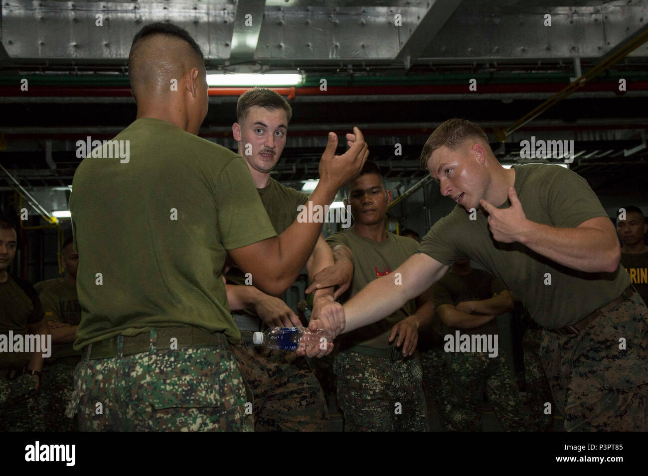 U.S. Marine Lance Cpl. Bradley C. Binder and Cpl. Logan S. Hodges ...