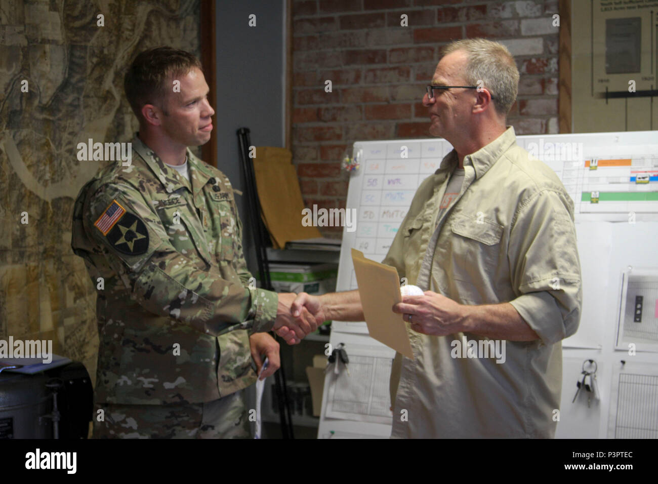 Butlerville, Ind. – Maj. Adam Weece, Exercise News Day Rotation 5 ...