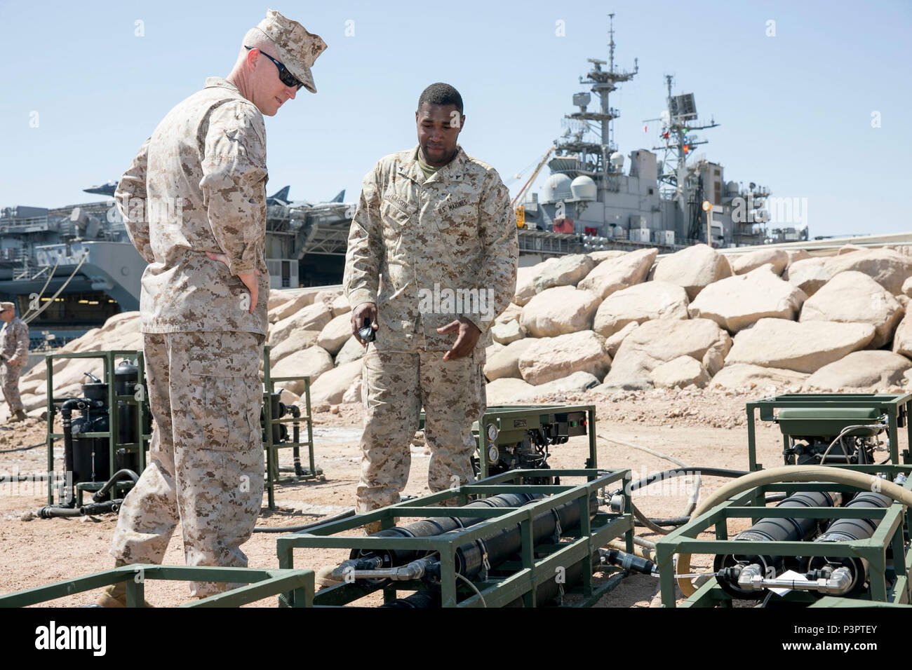 Jordan (May 8, 2017) 24th Marine Expeditionary Unit (MEU) Commanding ...