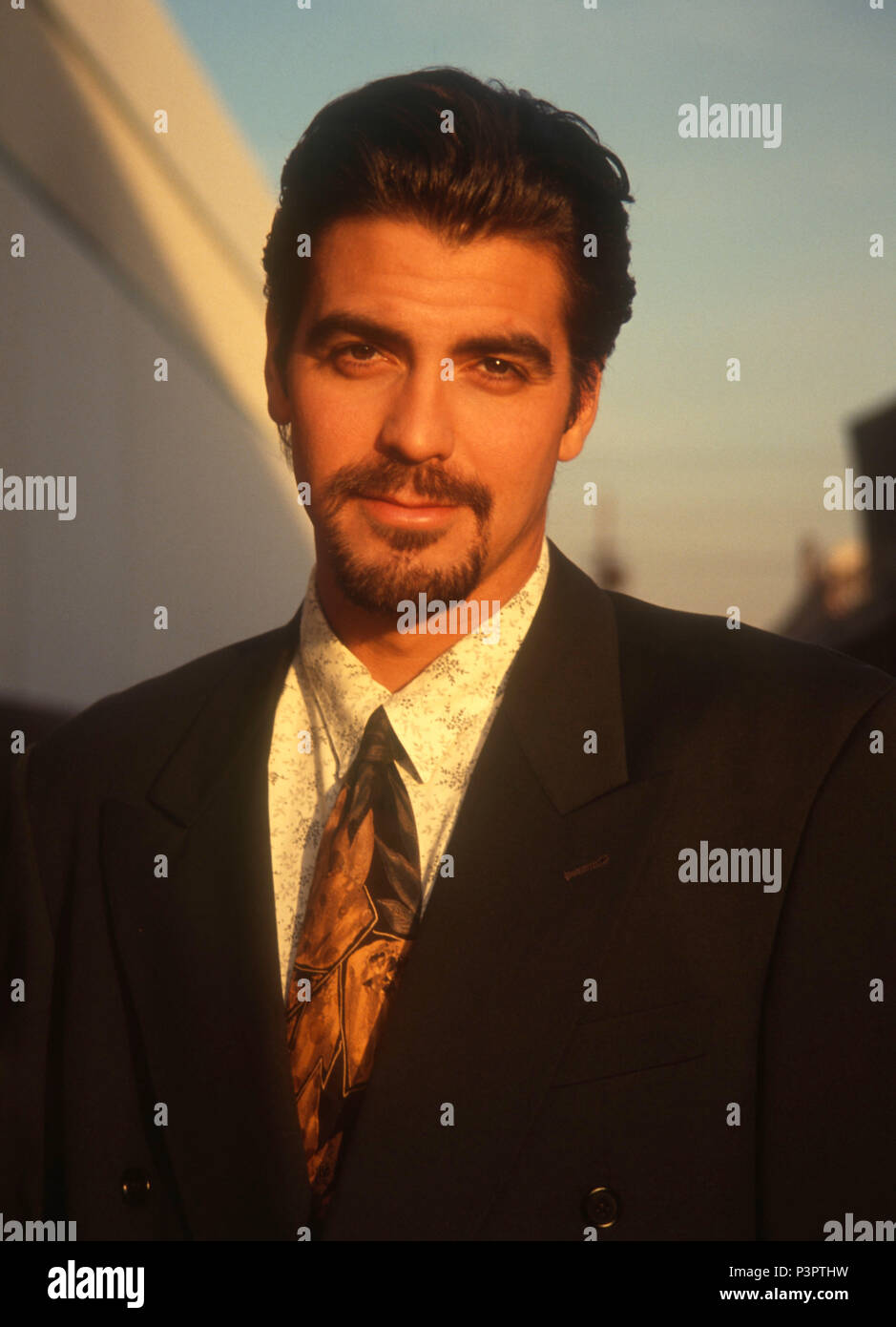 LOS ANGELES, CA - NOVEMBER 20: (EXCLUSIVE) Actor George Clooney poses ...