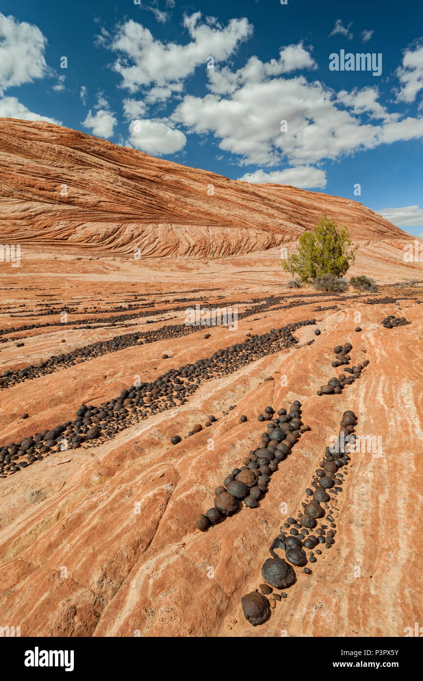 Moqui marble rock formations, Grand Staircase-Escalante National ...