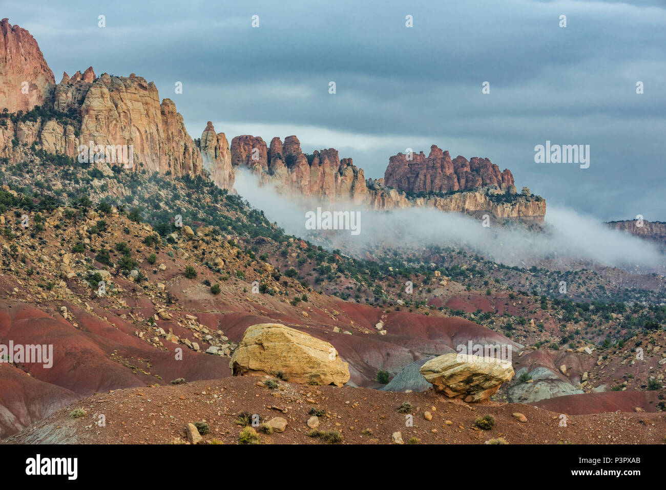 Circle Cliffs, Grand Staircase-Escalante National Monument, Utah Stock ...