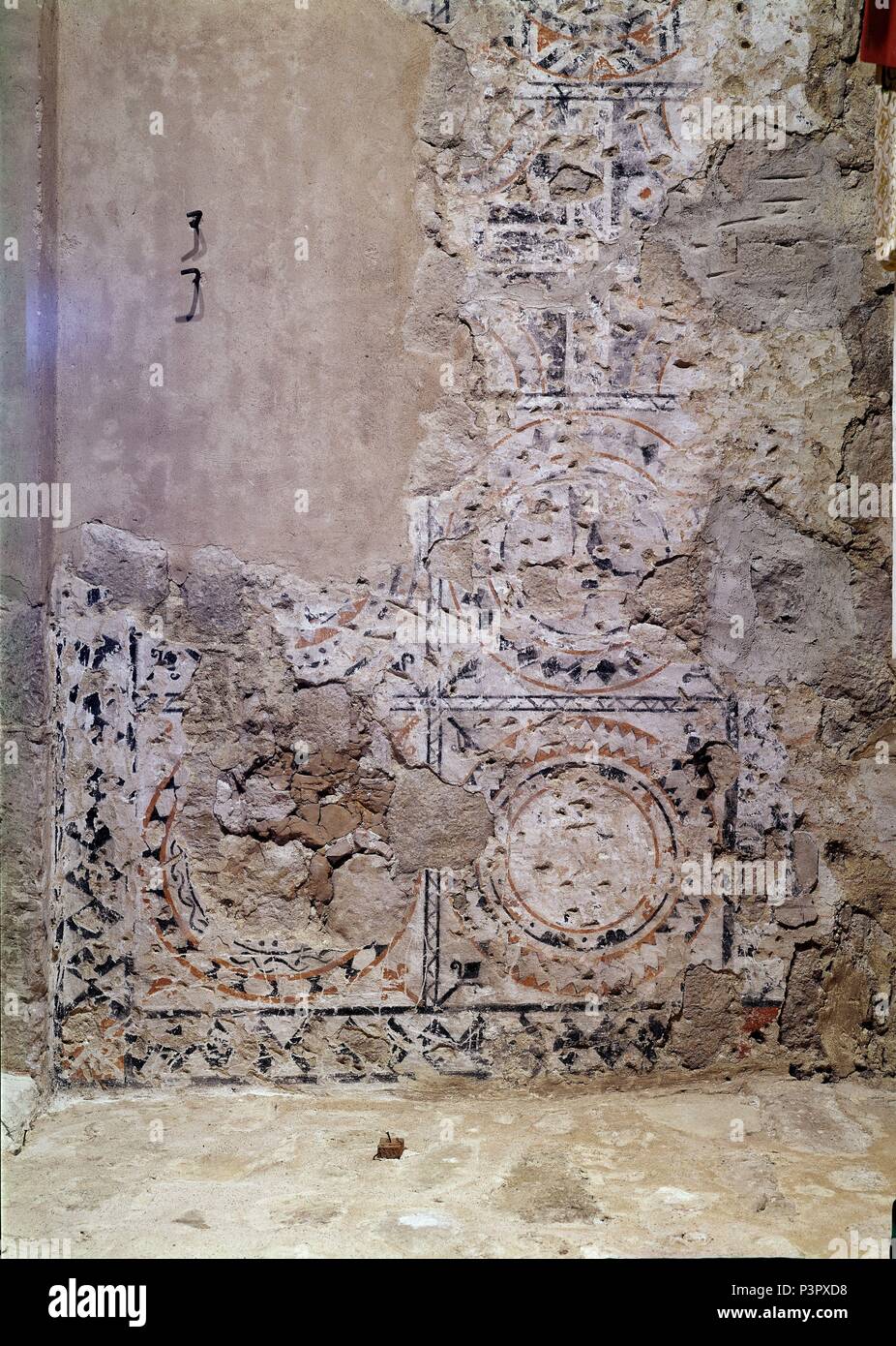 PINTURAS DE LA IGLESIA DE SANTA MARIA DE WAMBA. Location: MARIENKIRCHE ...