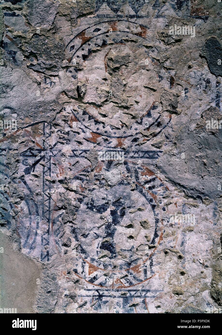 PINTURAS DE LA IGLESIA DE SANTA MARIA DE WAMBA. Location: MARIENKIRCHE ...